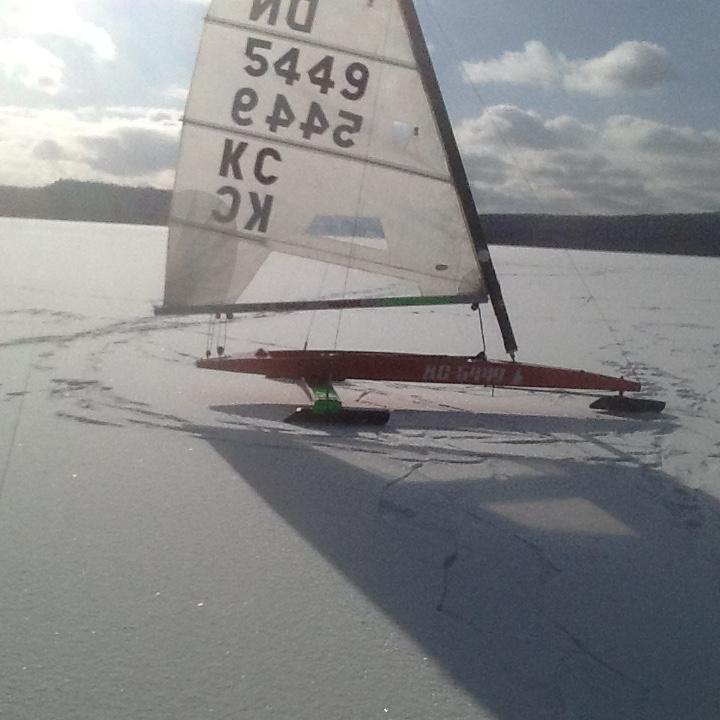 First Sail In North America! | New England Ice Yacht Association