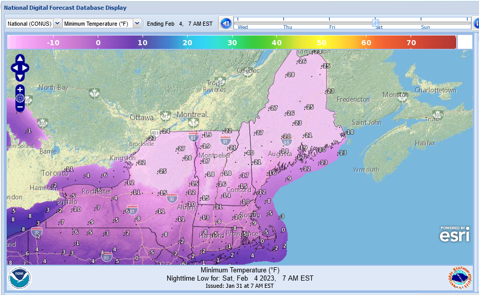 A Deep Freeze is Coming | New England Ice Yacht Association
