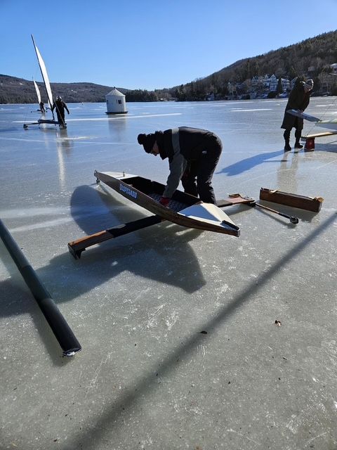 Sunapee 1/11 Recap | New England Ice Yacht Association