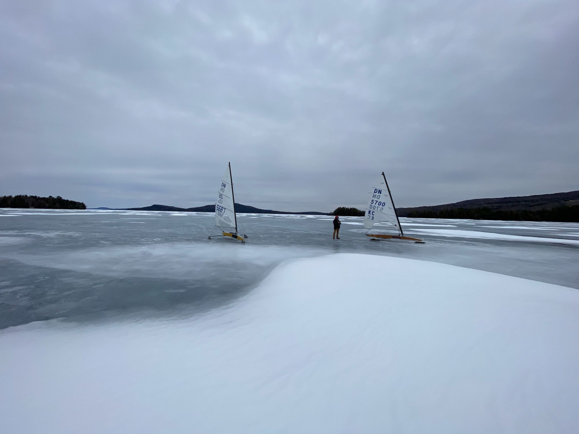 Our Season Continues @ Moosehead | New England Ice Yacht Association