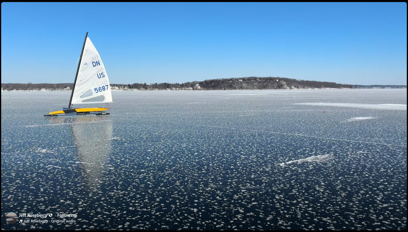 And They’re (finally) Off… | New England Ice Yacht Association